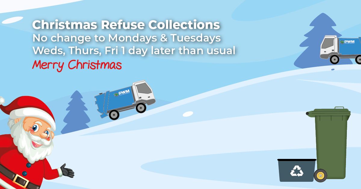 Xmas Waste collection message | Parish of St Brelade