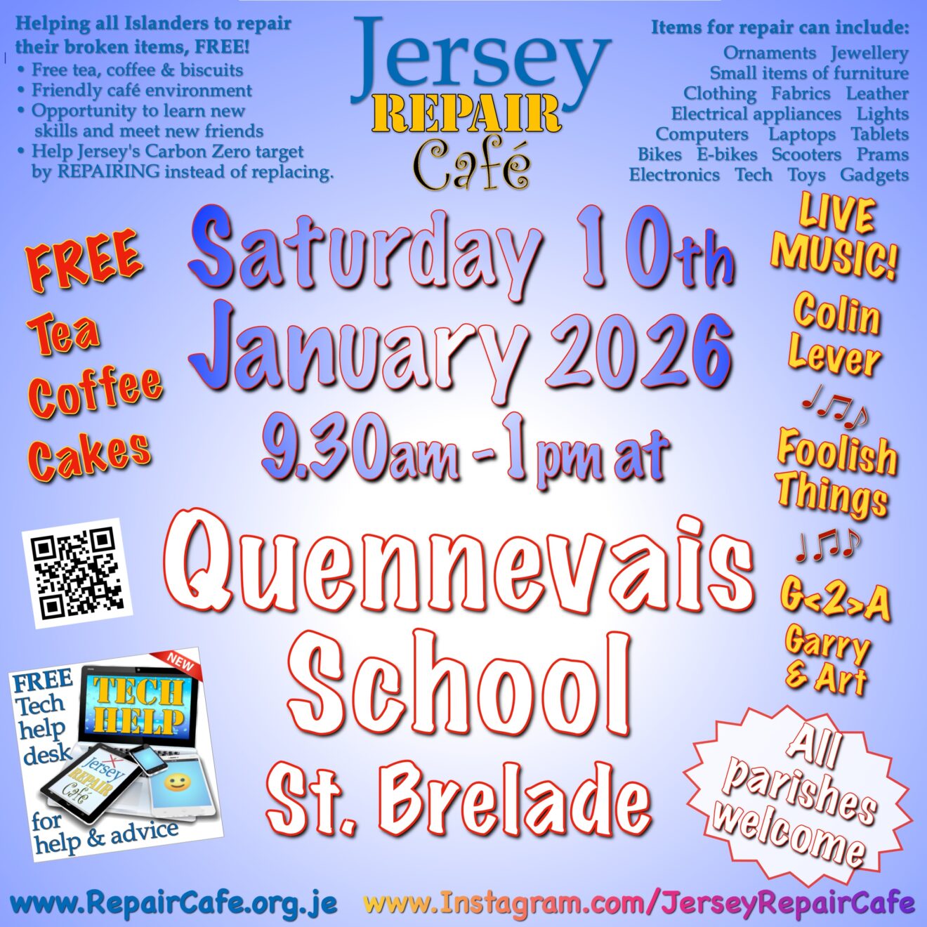 Jersey Repair Cafe | Parish of St Brelade